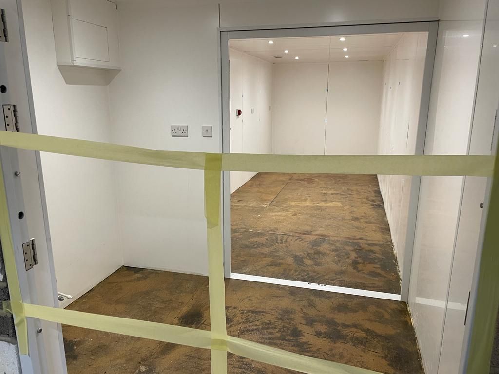 New Clean Manufacturing Area completed ready for Food Safe ...